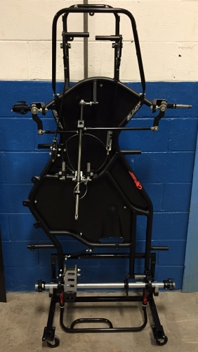 KKP Upright Rolling Kart Display - Performance Manufacturing Corp.