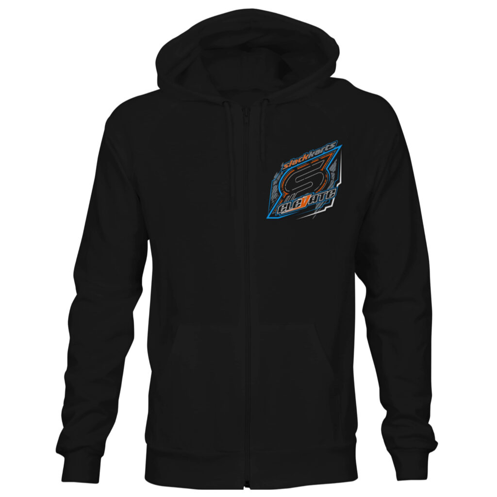 2024 Slack Black Zip Up Hoodies - Performance Manufacturing Corp.